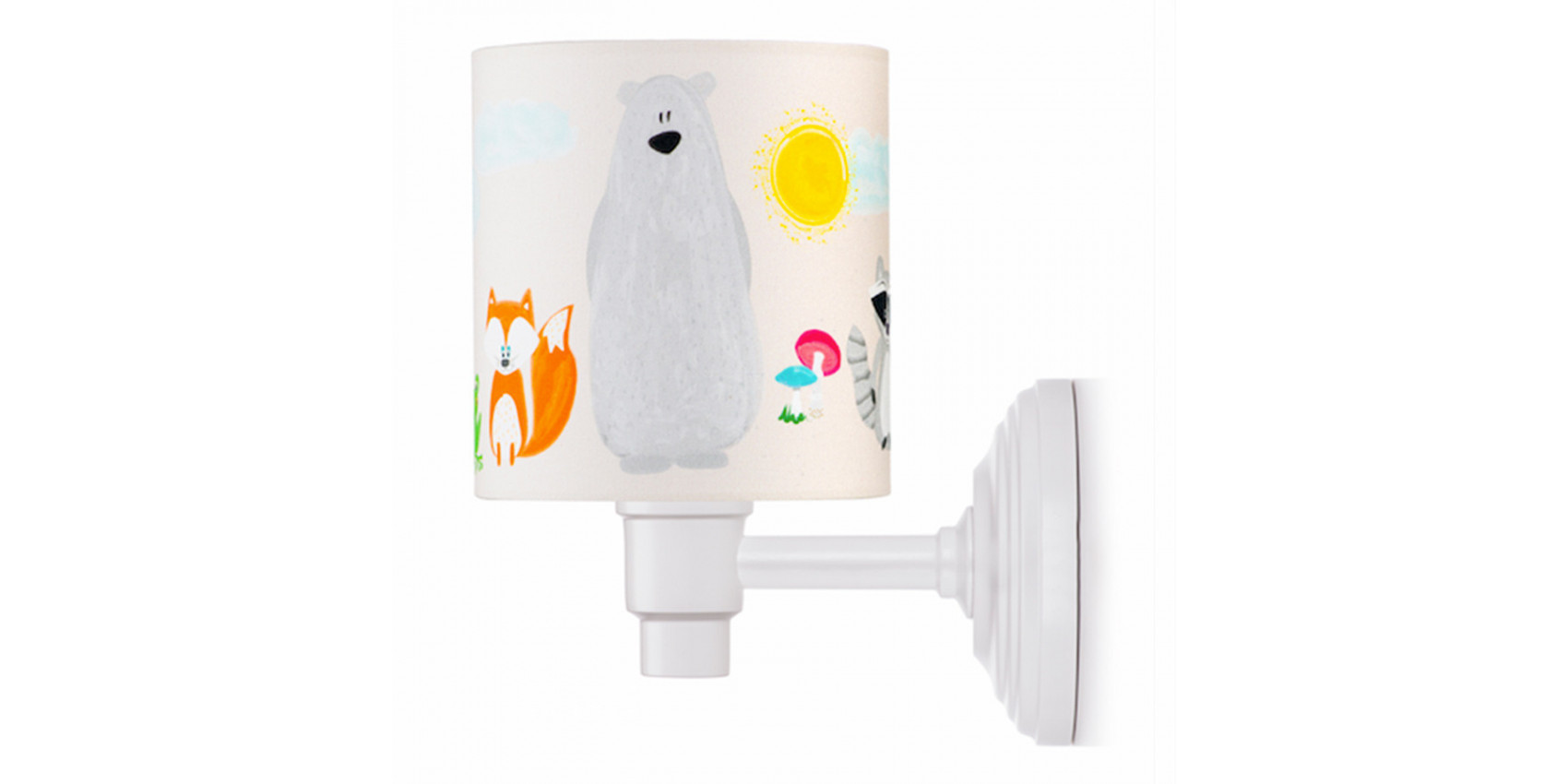 Lamps & Company applique murale enfant amis de la forêt
