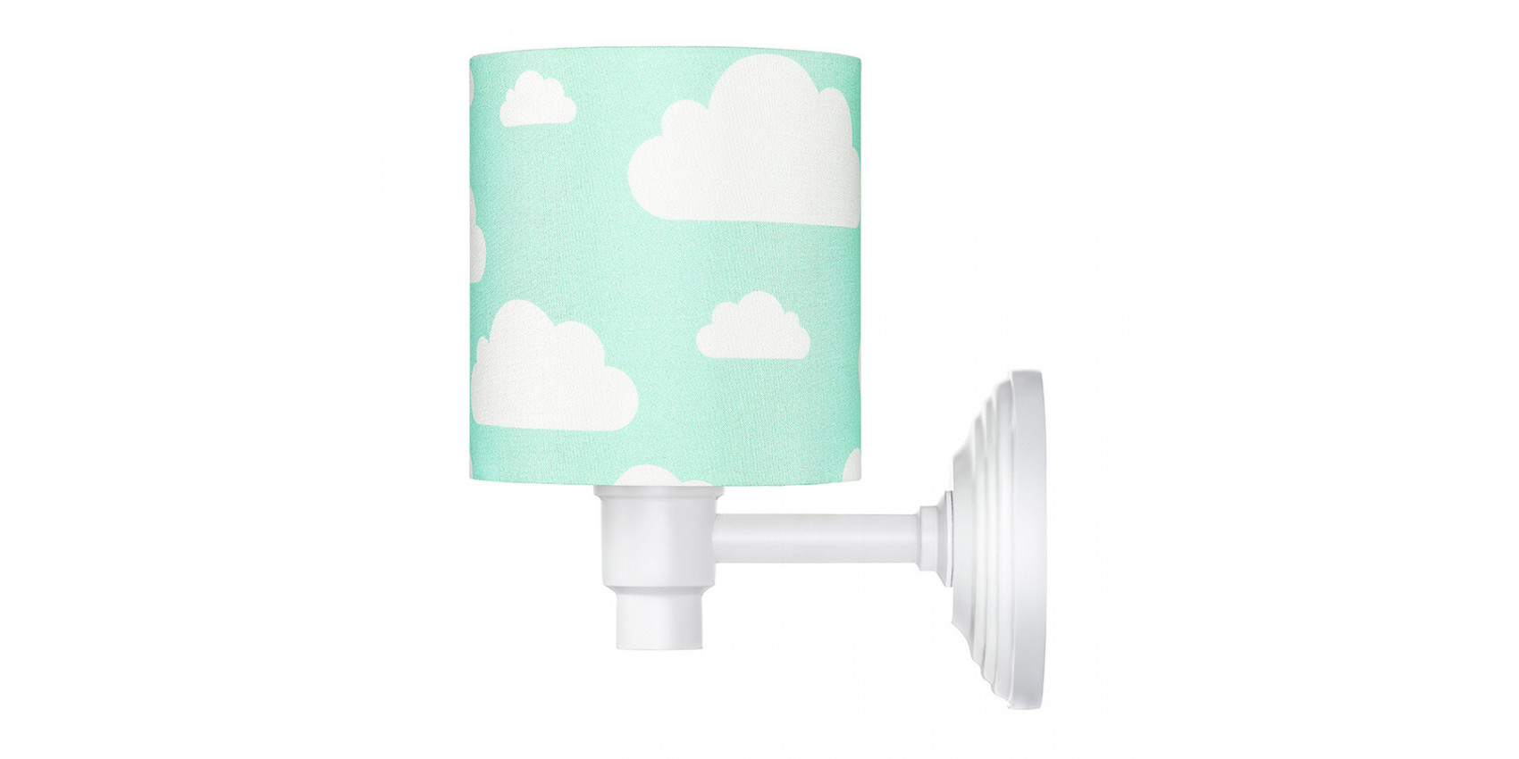 Lamps & Company applique murale enfant menthe motif nuages