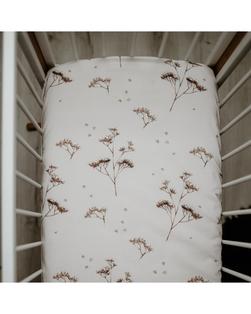 Drap housse bébé 40 cm x 90 cm - jardin d'automne