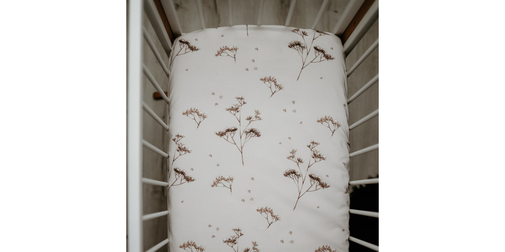 Drap housse bébé 40 cm x 90 cm - jardin d'automne