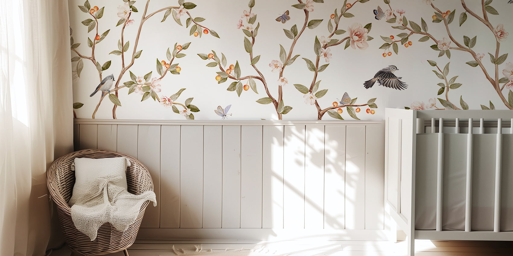 Papier peint enfant Summer roses